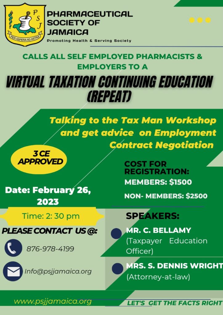 Events – Pharmaceutical Society of Jamaica